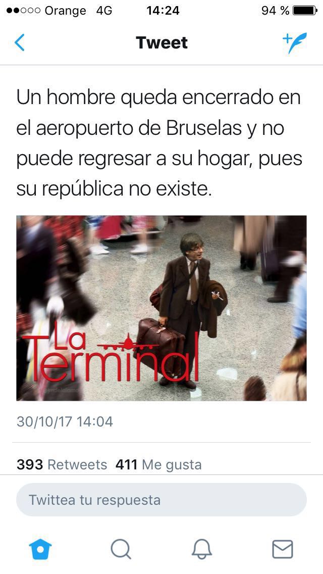 Mejores memes de la huída desesperada de Puigdemont a Bruselas - Radio ...