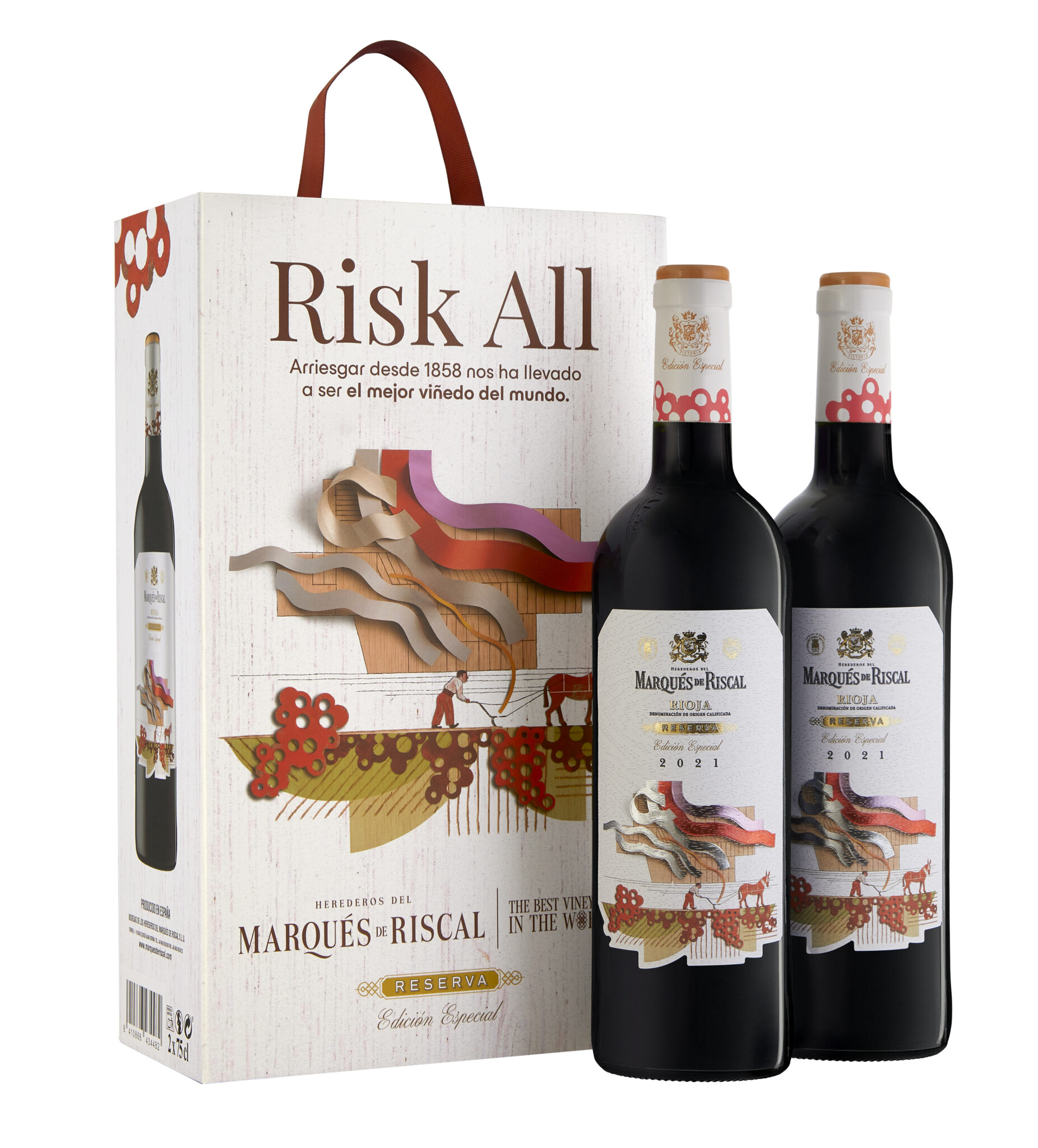 Marqués de Riscal Reserva Edición Especial Risk All 2021: una añada ...